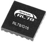 RL78/G16 16 MHz MCU for Capacitive Touch - Renesas | DigiKey